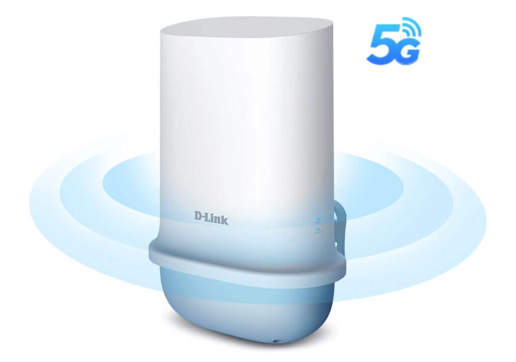 Antena 5G/LTE CEP de D-Link para zonas sin banda ancha