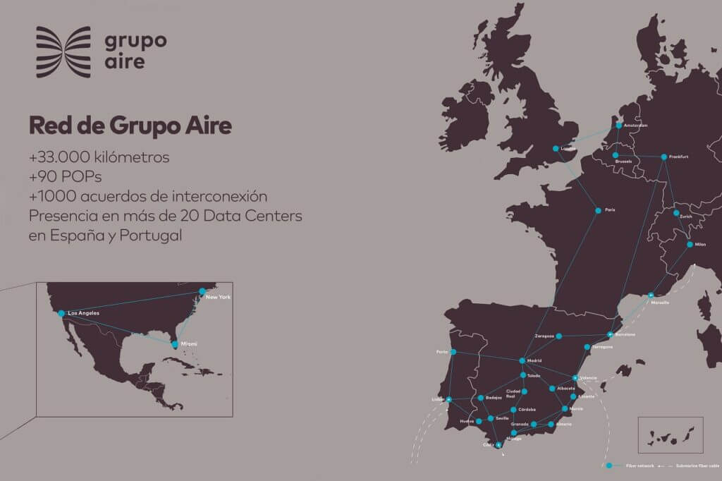 Corazón de la conectividad: Grupo Aire y sus pilares tecnológicos